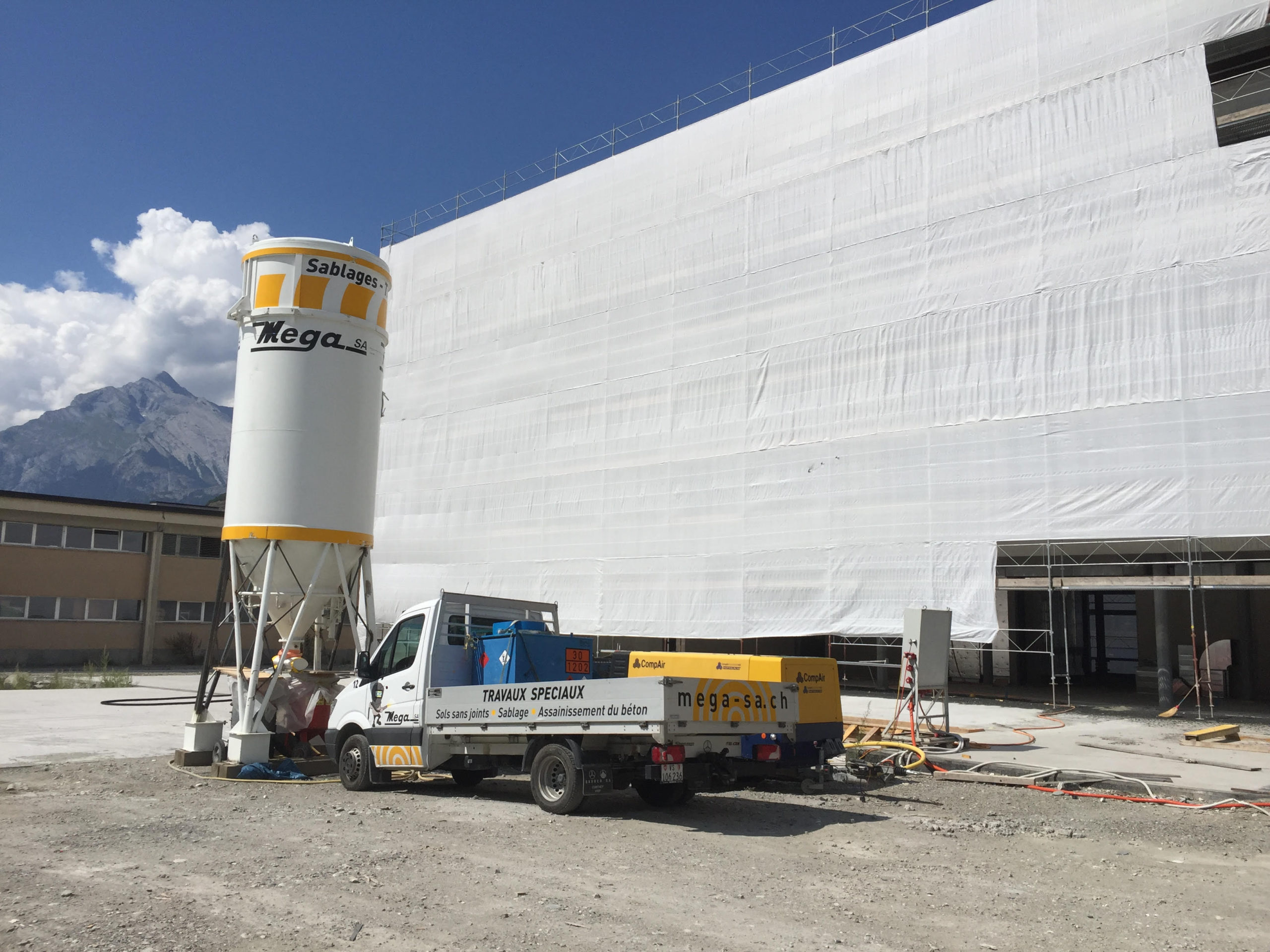 Mega SA Travaux spéciaux - Martigny Tourisme - Valais Suisse